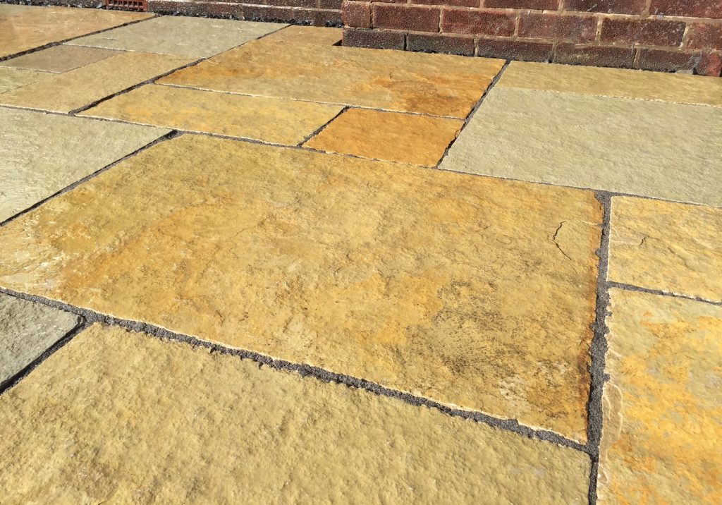 Yellow Limestone - 4 Size / 18m2 Project Pack - Paving Traders